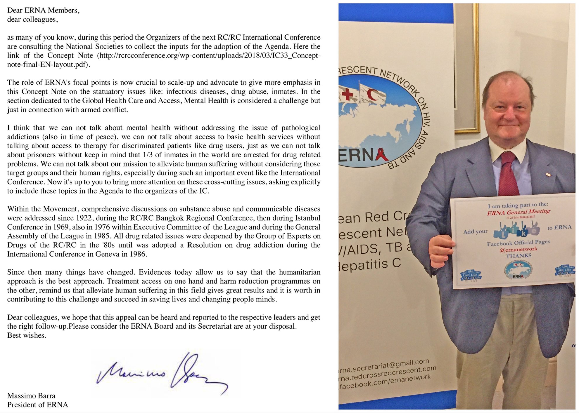 ERNA Network on the International RC/RC Conference – ERNA